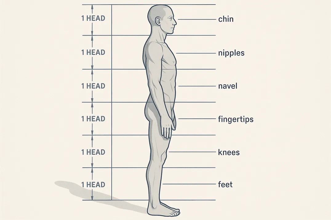 Drawing Human Figures with the Grid Method: Achieving Accurate Proportions