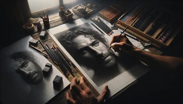 How Grids Can Help You Create Accurate Graphite Portraits